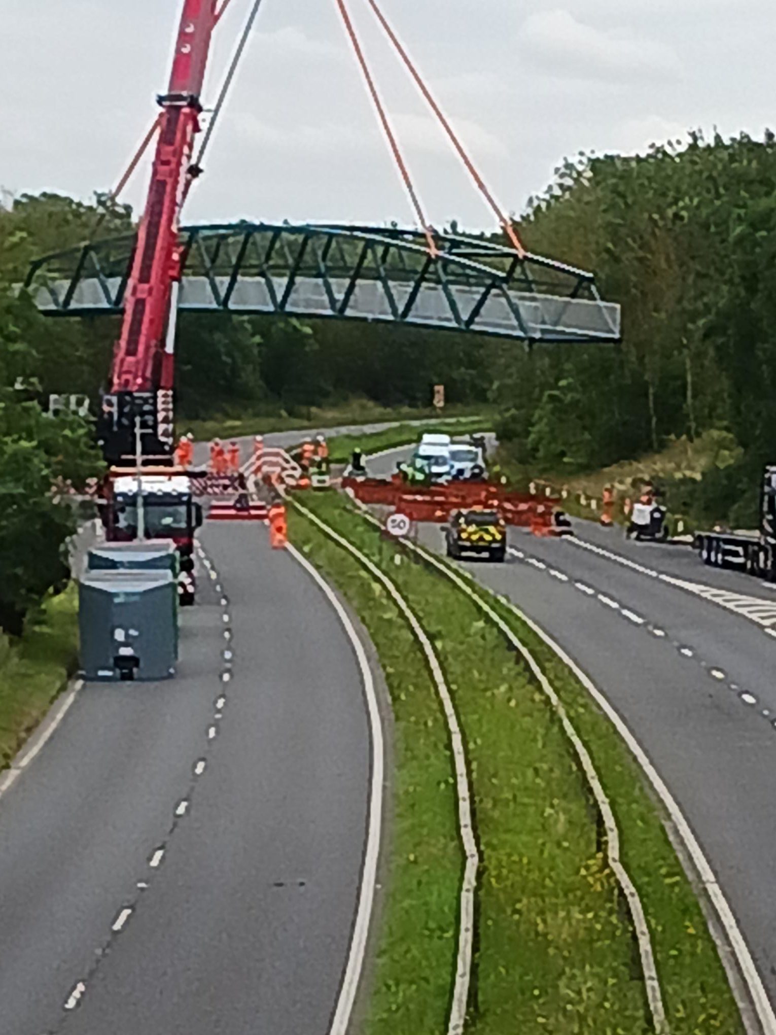 Bebside Bridge Now In Place
